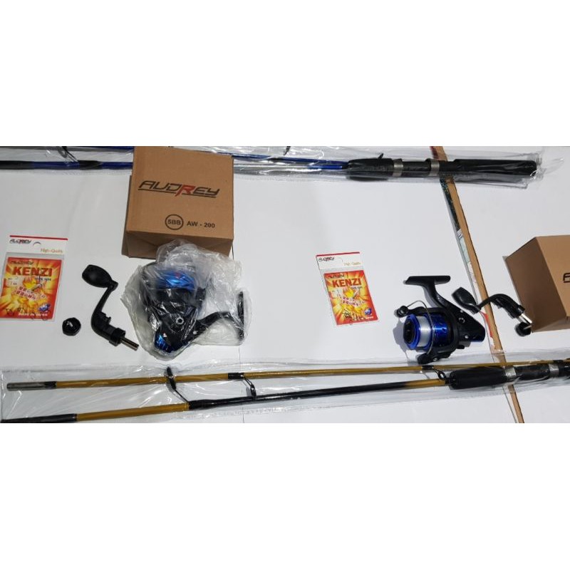 Jual COMPLETE SET PANCING JORAN SAMBUNG DUA 2 FIBER + REEL + PANCING ...