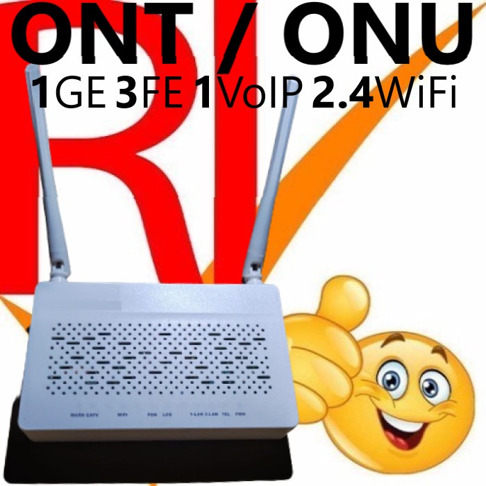 Jual ONT/ONU Optical Network Terminal/Unit Modem Router Wireless ...