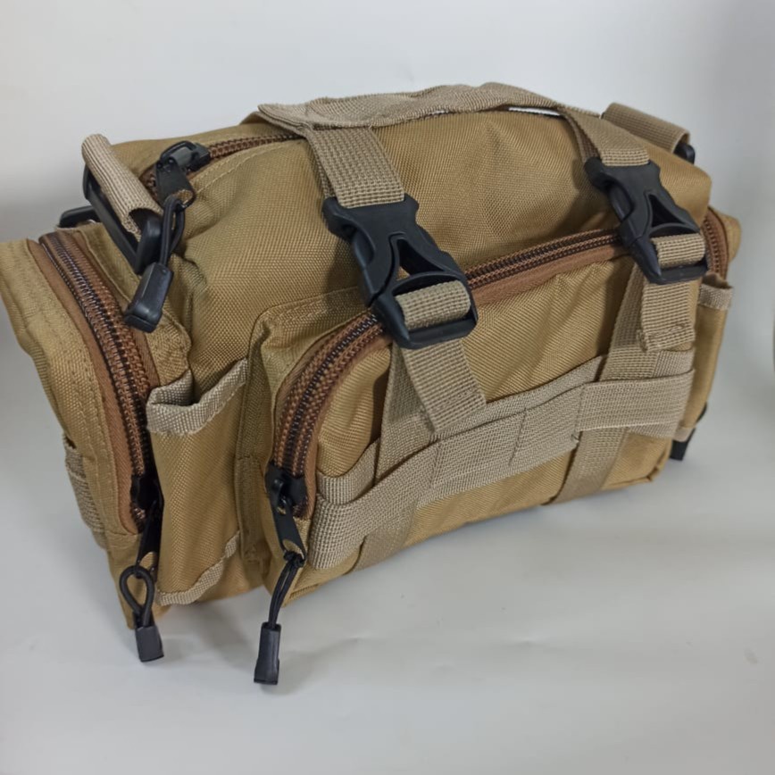 Jual PROMO TAS SELEMPANG KREM ARMY KOREA - TAS SAMPING ARMY - TAS ...