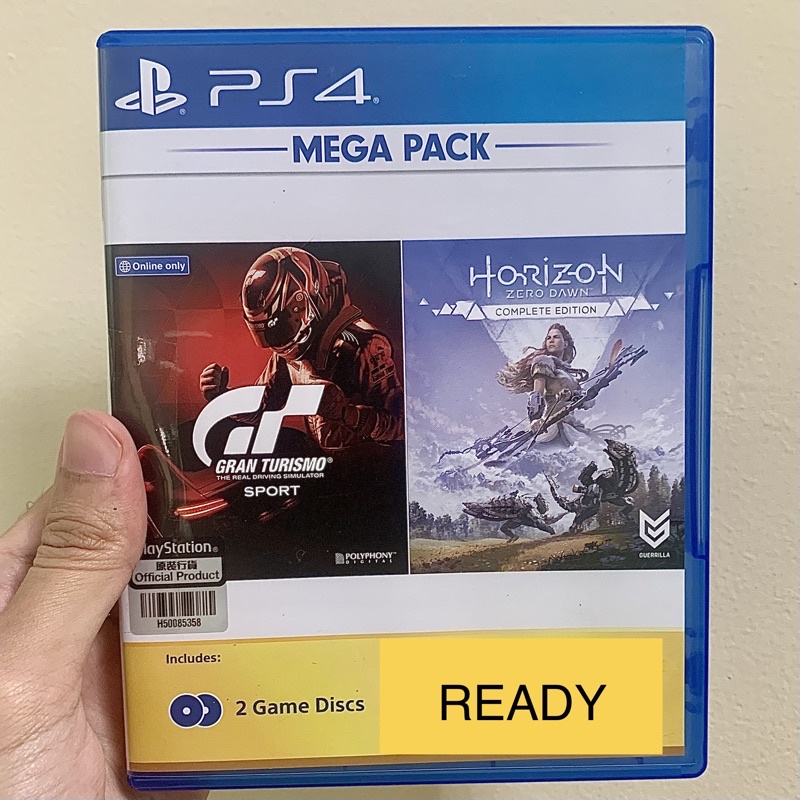 Jual Game Ps4 bundle 2 in 1 Horizon Zero Dawn Complete edition Gran ...