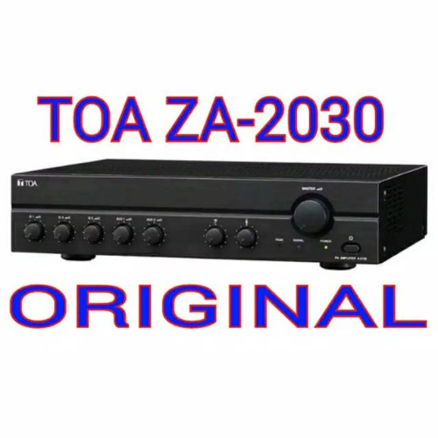 Jual Mixer Ampli Toa ZA 2030 (ORIGINAL) | Shopee Indonesia