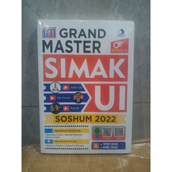 Jual Grand Master SIMAK UI SOSHUM 2022 | Shopee Indonesia Jual Grand Master SIMAK UI SOSHUM 2022 | Shopee Indonesia