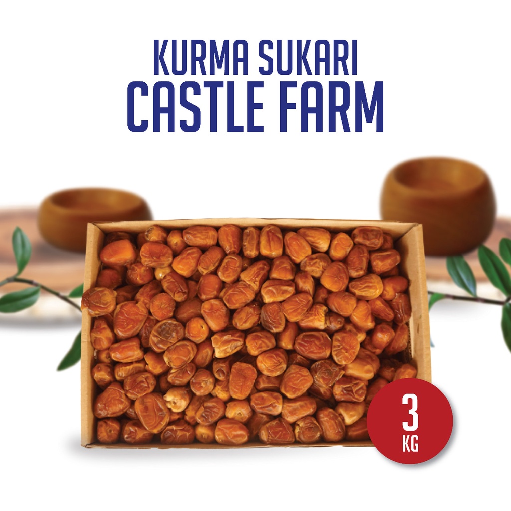 Jual Kurma Sukari Castle Farm 3kg - sukari premium 3kg - castlefarm ...