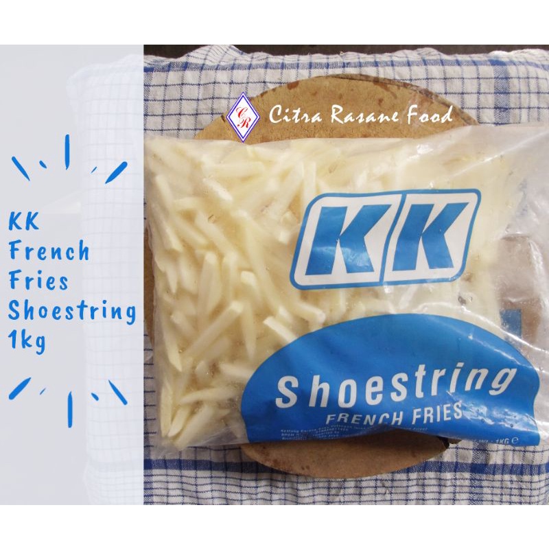 Jual KK French Fries Shoestring / Kentang Goreng 1kg | Shopee Indonesia