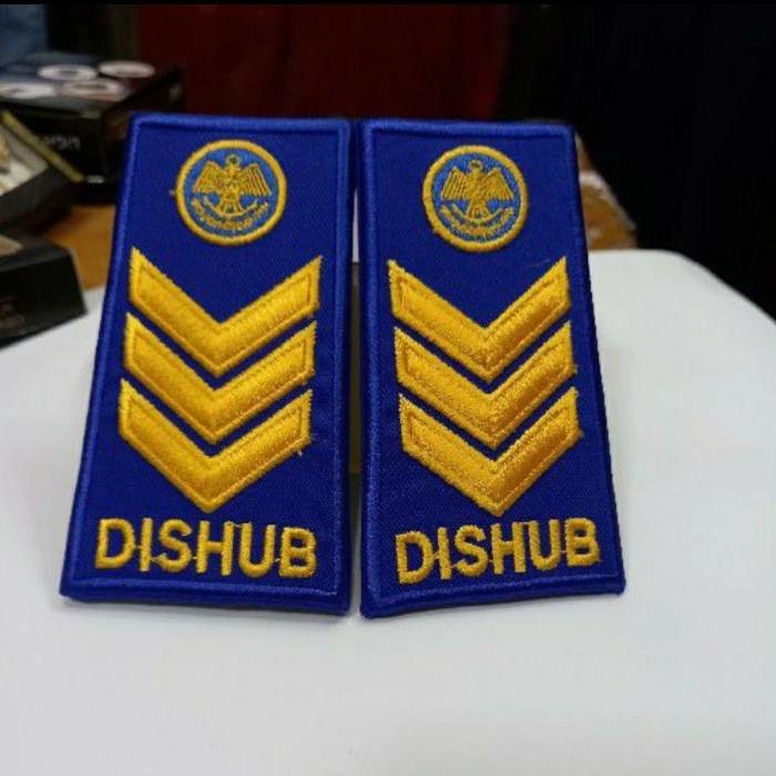 Jual Seragam | Pangkat Dishub Golongan 2C Logo Bordir | Shopee Indonesia