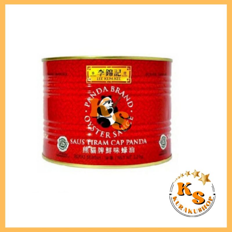 Jual LEE KUM KEE PANDA BRAND OYSTER SAUCE SAUS TIRAM CAP PANDA KALENG 2 ...