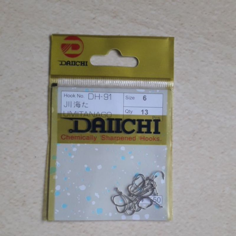 Jual KAIL PANCING MEREK DAICHI NO 91 ( PUTIH ) DAICHI NO 95 ( HITAM ...