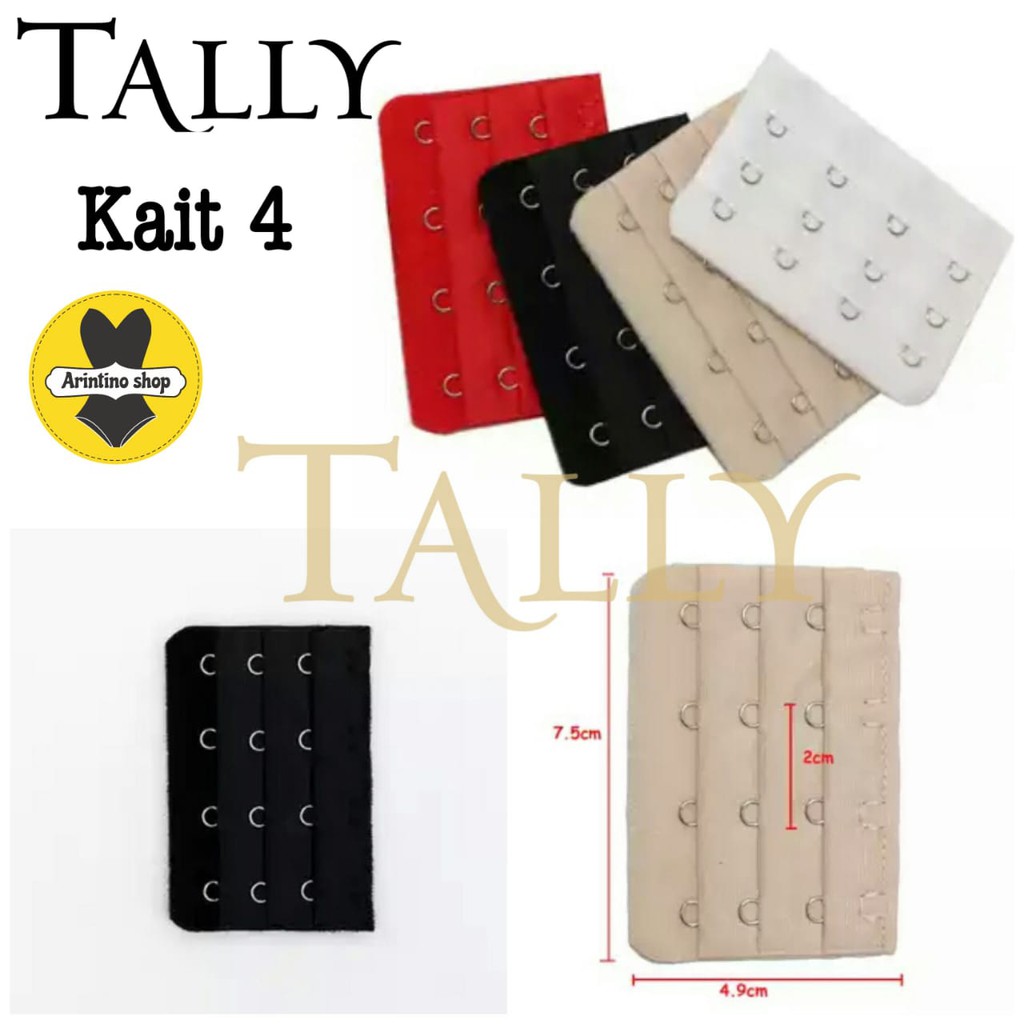 Jual Kait Bra 4 Lianglisi by Tally Kait 4 Penyambung Lingkar Bra | Bra ... Jual Kait Bra 4 Lianglisi by Tally Kait 4 Penyambung Lingkar Bra | Bra ...