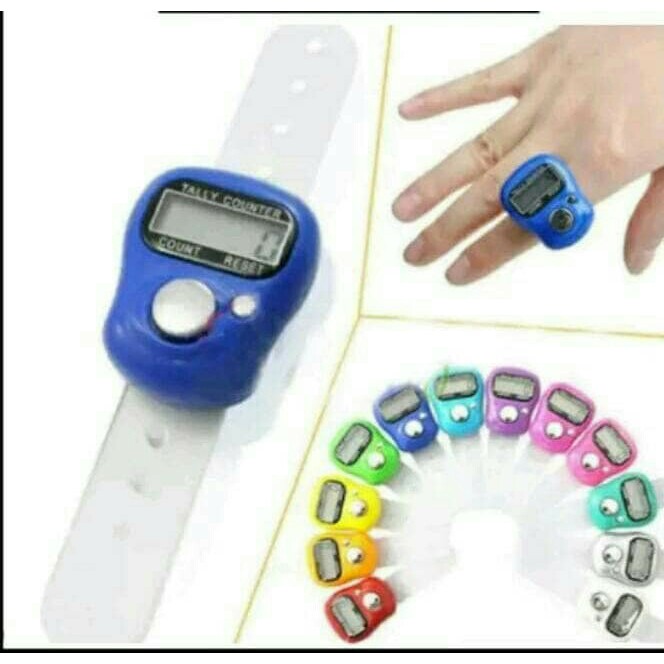 Jual Tasbih Digital Jari / Alat Hitung Digital / Tally counter Murah ...