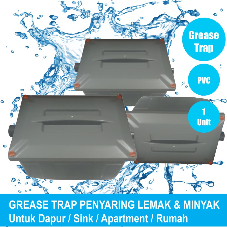 Jual Grease Trap Penyaring Lemak Dan Minyak PVC | Shopee Indonesia