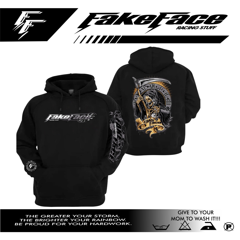 Jual JAKET SWEATER FAKEFACE GREAM REAPER / JAKET RACING / JAKET SUNMORI | Shopee Indonesia