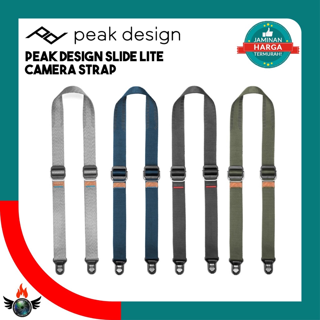 Jual PEAK DESIGN SLIDE LITE CAMERA STRAP | Shopee Indonesia