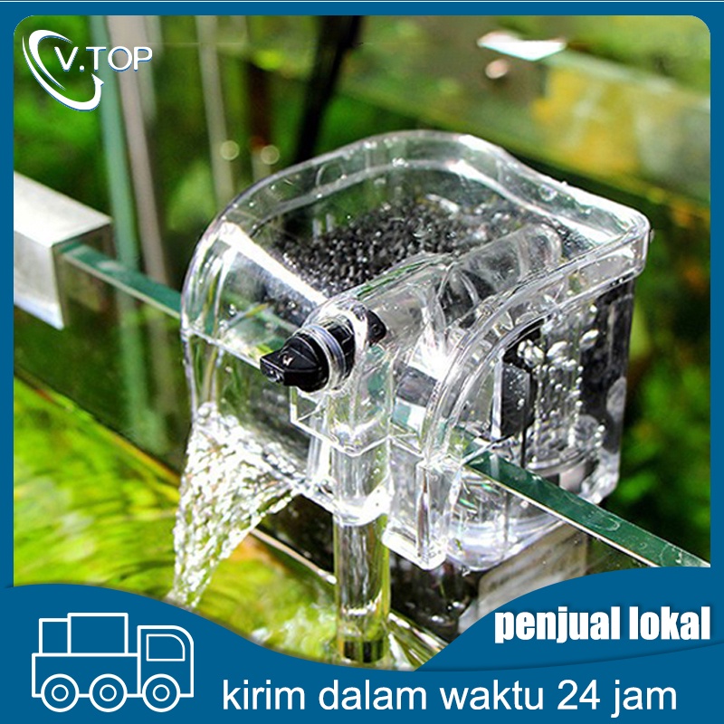 Jual V.TOP Hanging Filter Gantung Hang On Aquarium Aquascape 500 H- 250 ...
