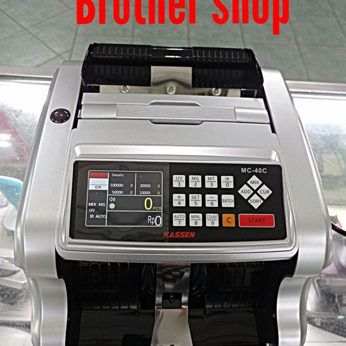 Jual Mesin hitung uang campur Kassen MC 40C | Shopee Indonesia