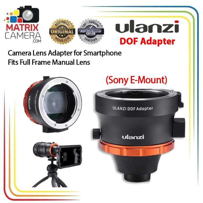 Jual Ulanzi DOF Camera Lens Adapter for Smartphone | Shopee Indonesia