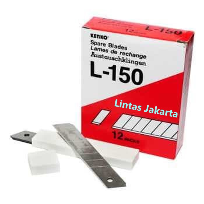 Jual Isi Cutter / Mata Pisau Ukuran Besar Type L-150 Merk Kenko ( isi ...