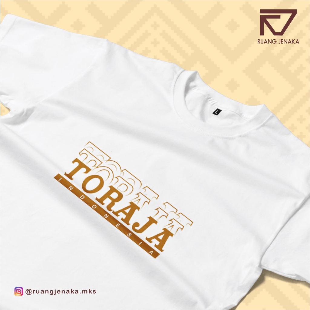 Jual KAOS TORAJA CULTURE ORIGINAL DESAIN RUANG JENAKA | Shopee Indonesia