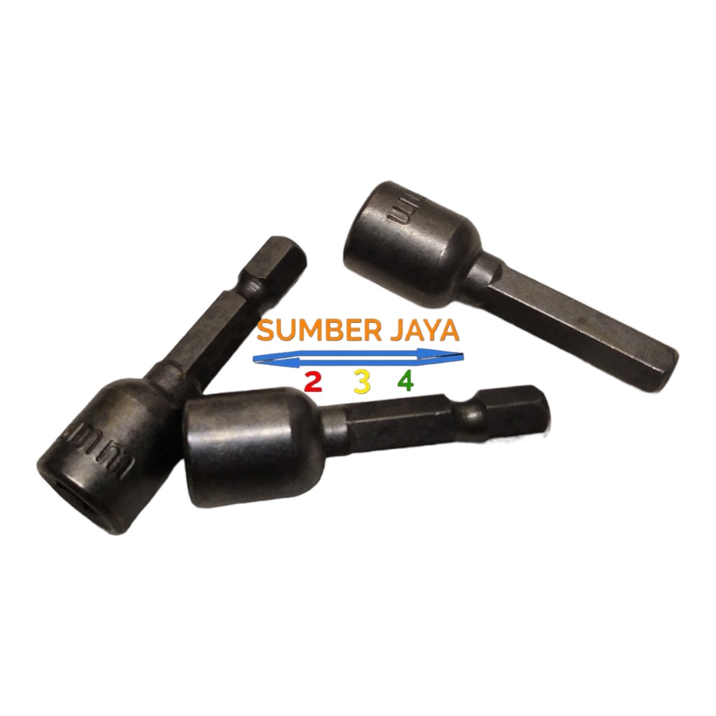 Jual Mata Baut Roofing 8 x 42mm Magnetic Hex Socket Nut Kunci Roofing ...