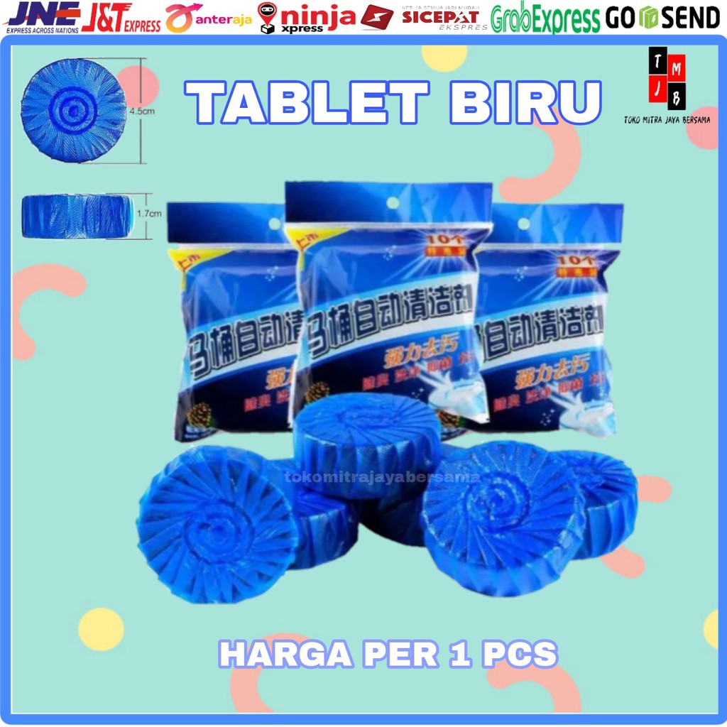 Jual TABLET BIRU PEMBERSIH PENYEGAR TOILET WC ANTI JAMUR KUMAN BUKAN ...