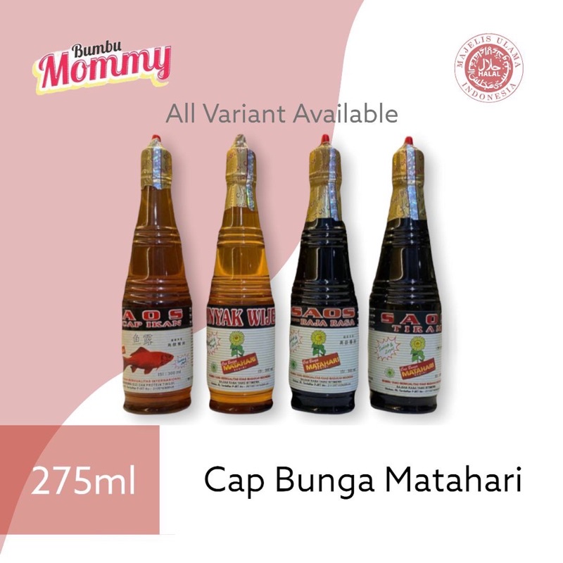 Jual Saos Raja Rasa | Minyak Wijen | Saos Tiram | Kecap Ikan | Cap ...