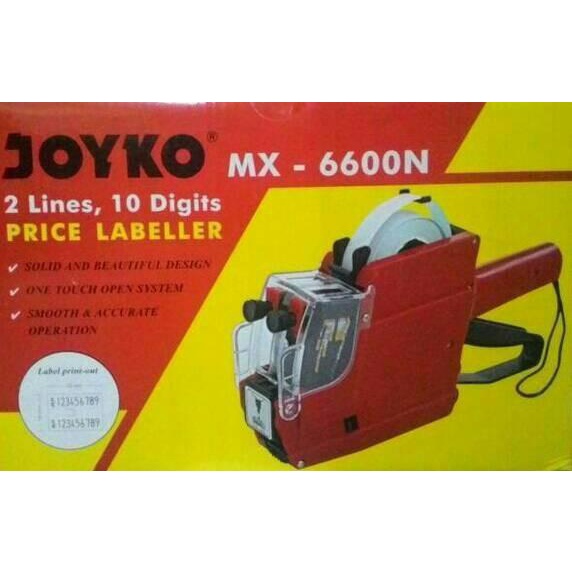 Jual Staples | Paket Joyko Mx-6600N (Angka,Angka) - Alat Label Harga ...