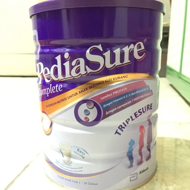 Jual Pediasure Complete Triplesure Vanilla 850g | Shopee Indonesia