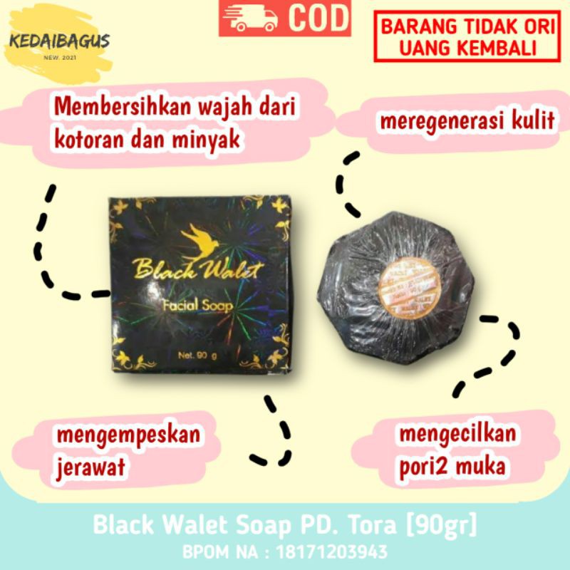 Jual Sabun Black Walet - Sabun Walet - Sabun Muka - Sabun Wajah - Sabun ...