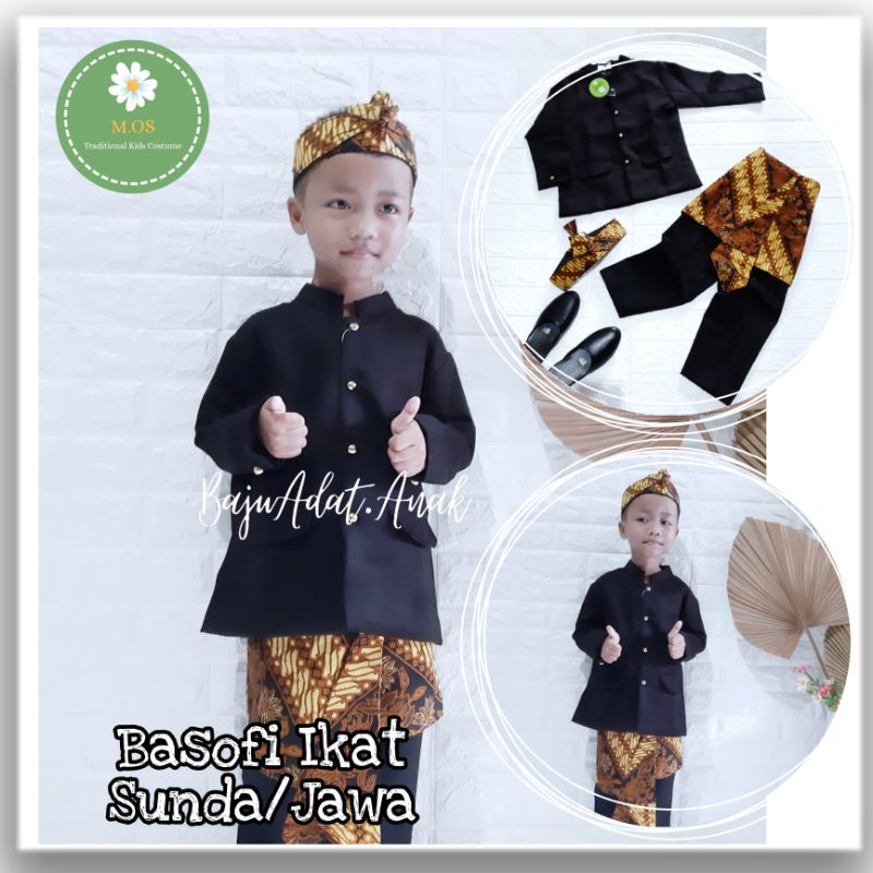 Jual BAJU ADAT SUNDA ANAK LAKI-LAKI| BAJU BASOFI ADAT SUNDA BESKAP ...