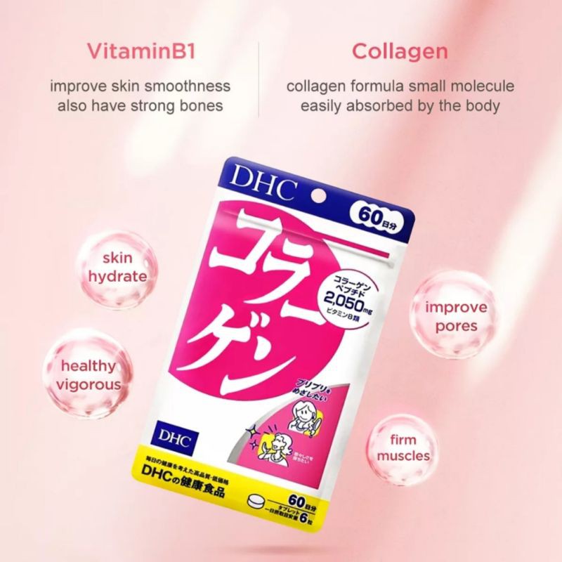 Jual DHC Collagen 60 days Original Made in Japan | Shopee Indonesia
