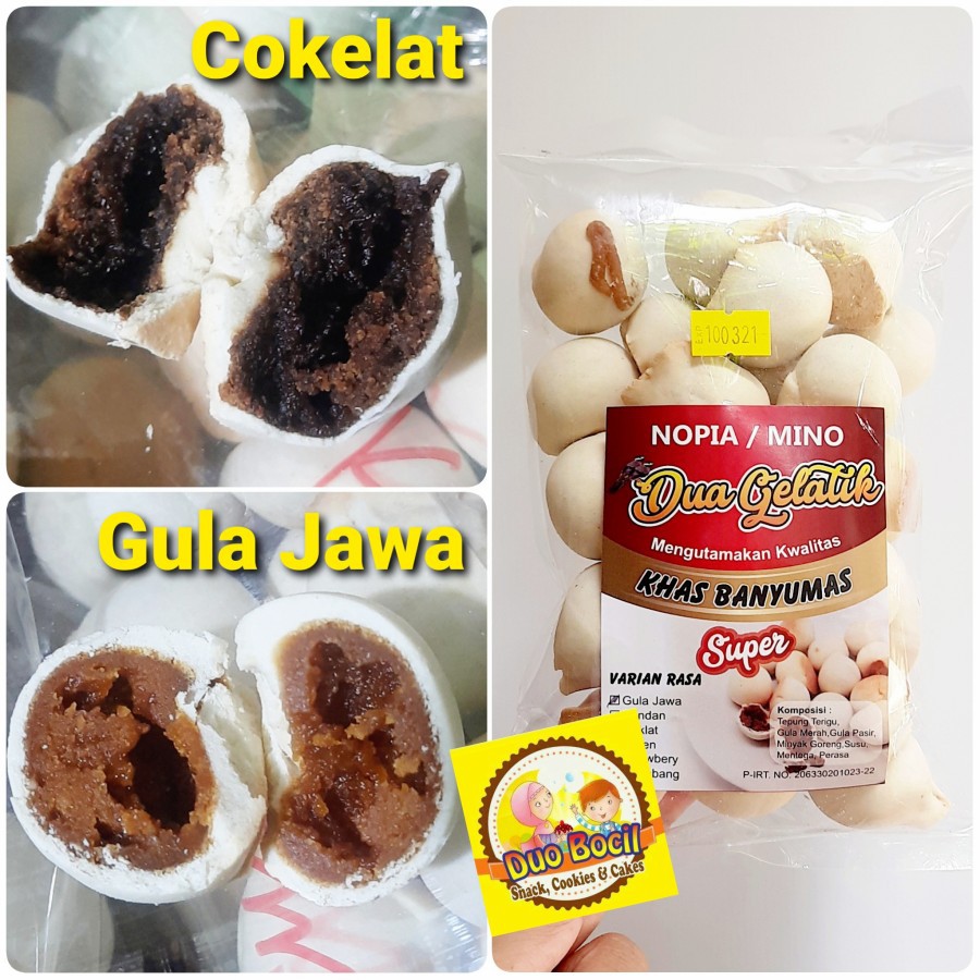 Jual Kue Mino Nopia Spesial Khas Banyumas 300 Gram (ada 2 Rasa) Duo ...