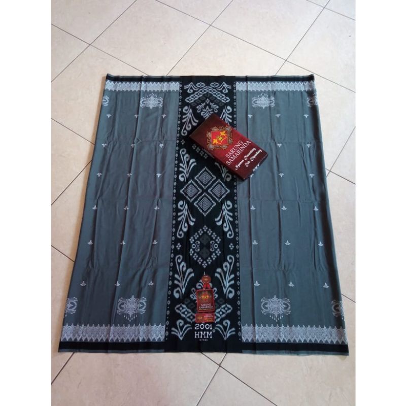 Jual sarung Samarinda motif baru asli original merek HMM motif + dus ...