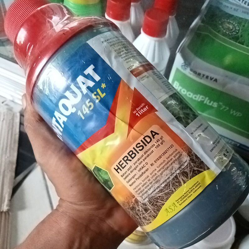 Jual Obat Rumput CENTAQUAT 1Liter Herbisida pembasmi Aneka Macam Gulma ...