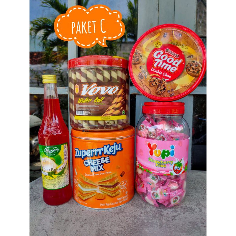 Jual PROMOO!! Paket Snack Lebaran Roti Kaleng Kue Kering | Shopee Indonesia