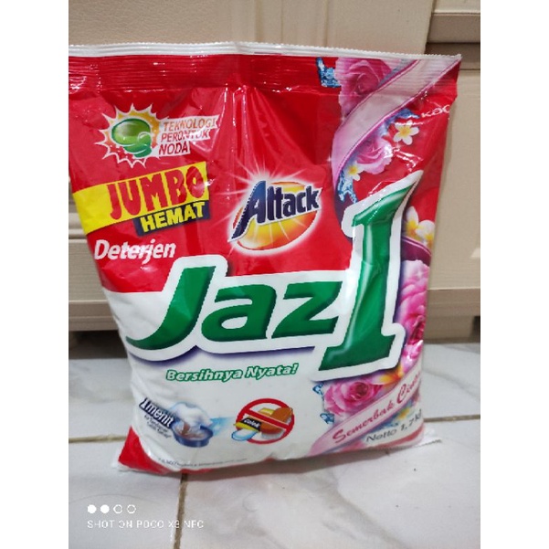 Jual Attack Deterjen Jaz 1 ukuran 1,6 kg Semerbak cinta/Pesona Segar | Shopee Indonesia