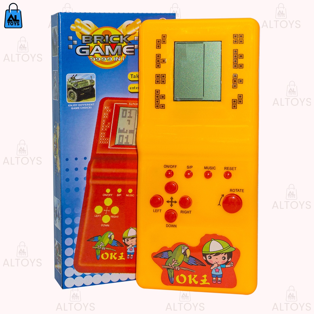 Jual MAINAN BRICKGAME GAME BOT PSP GAME PAD MODEL JOYSTICK GAME TETRIS ...
