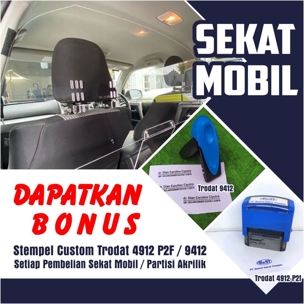 Jual Jual Partisi Mobil Partisi Akrilik Sekat Akrilik Mobil BONUS ...