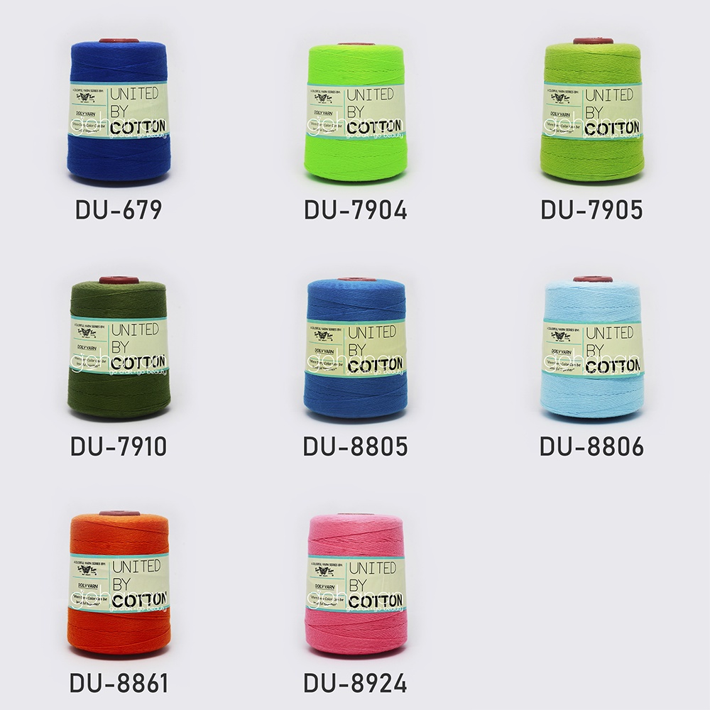 Jual Benang Rajut Jala United 300 Gram Benang Jala PE Doily Yarn Benang ...