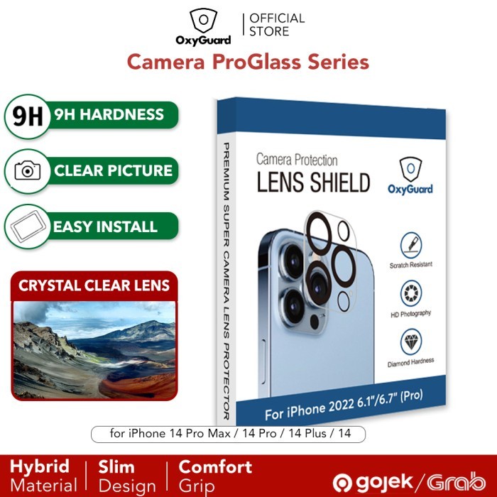 Jual Oxyguard Anti Gores KAMERA iPhone 15 Pro Max / 14 Pro / 14 Plus - Lens Protector Tempered ...