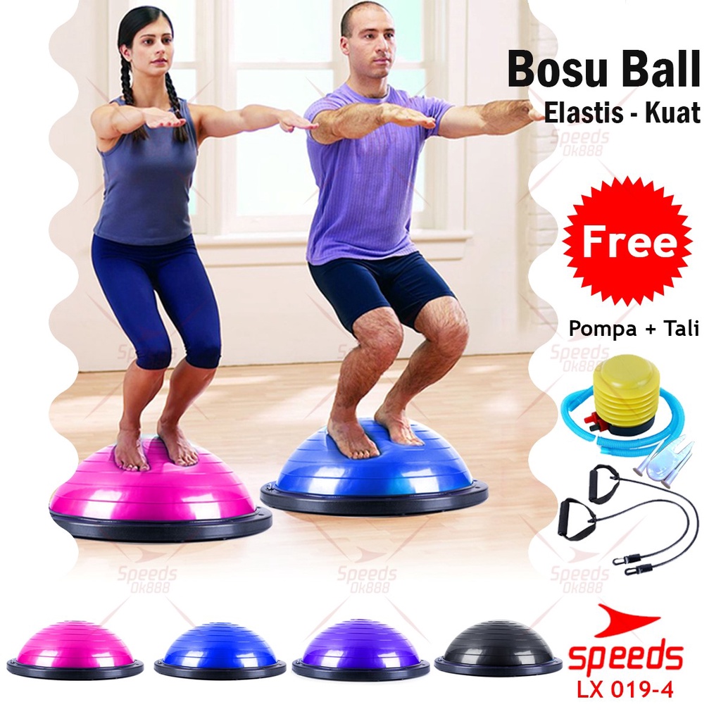 Jual SPEEDS Bosu/Ball Balance Step Fitnes Alat olahraga bola yoga ...