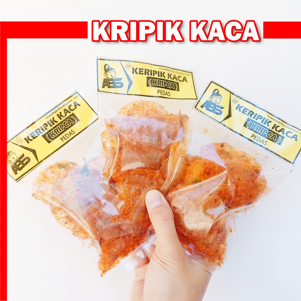 Jual Keripik Kaca KRIPCA Pedas | Shopee Indonesia