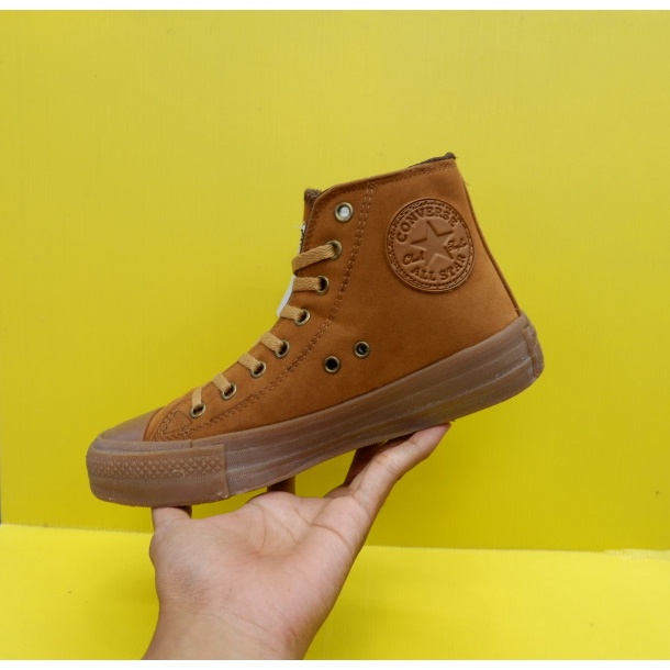 Jual SEPATU CONVERSE COKELAT SUEDE SOL GUM KUALITAS ORIGINAL | Shopee ...