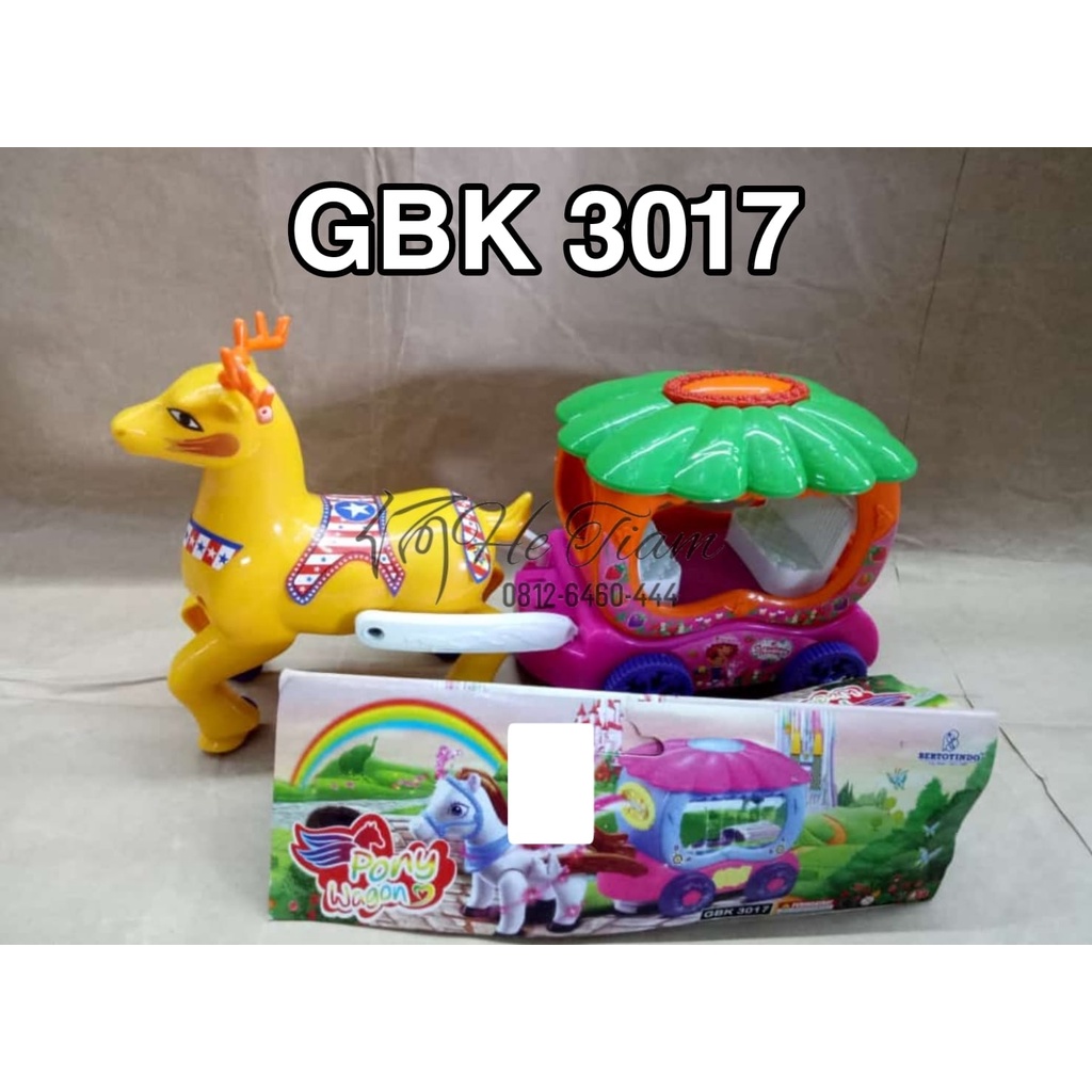 Jual MAINAN ANAK KERETA KENCANA RUSA GBK3017 / MAINAN KUDA KENCANA RUSA ...