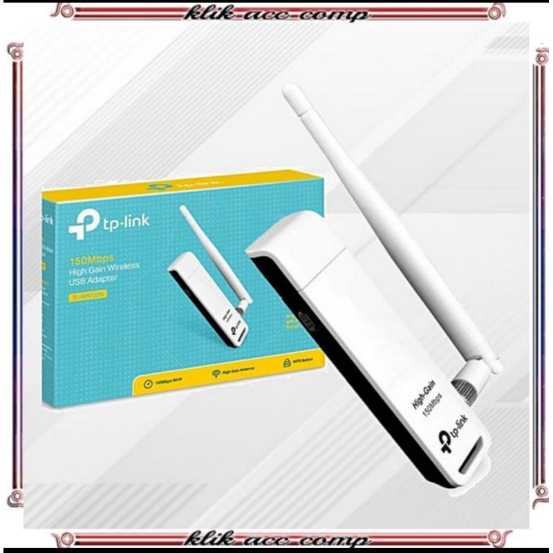 Jual TP-LINK TL-WN722N 150Mbps High Gain Wireless USB Adapter WN722N ...