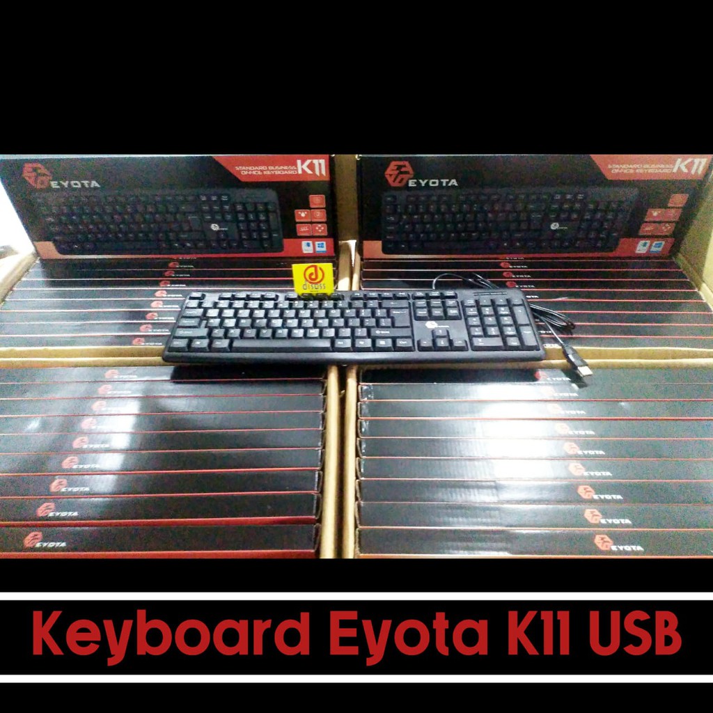 Jual KEYBOARD USB EYOTA K11 KEYBOARD MURAH PC/LAPTOP - DISASS JOGJA ...