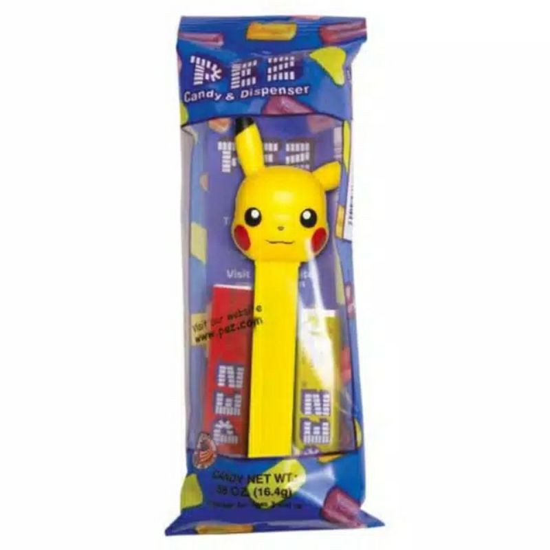 Jual Pez Candy Pokemom Pikachu Candy Dispenser with 2 Candies Permen ...