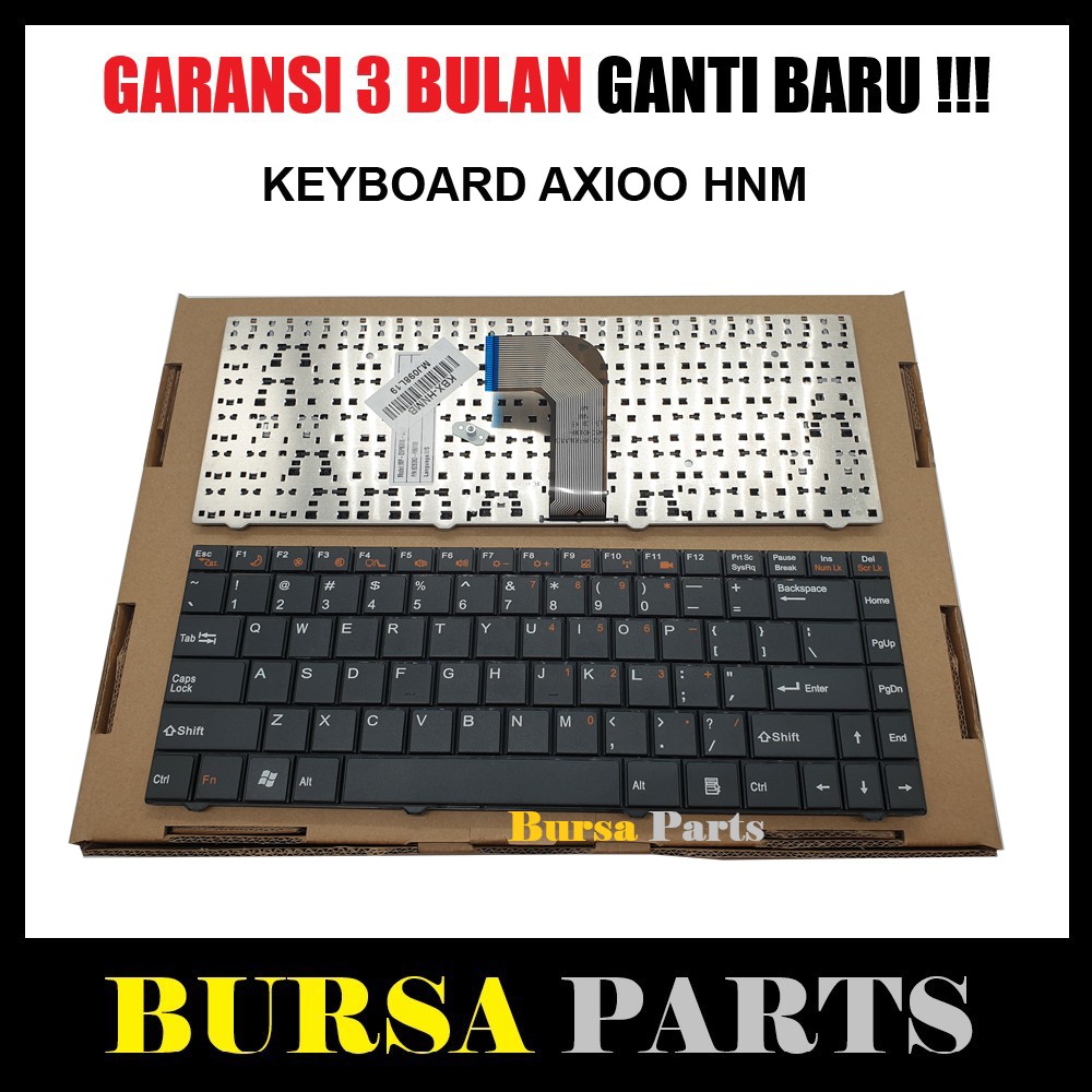 Jual KEYBOARD AXIOO HNM HITAM | Shopee Indonesia