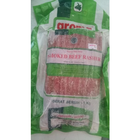Jual Smoked Beef Rasher 1kg | Shopee Indonesia