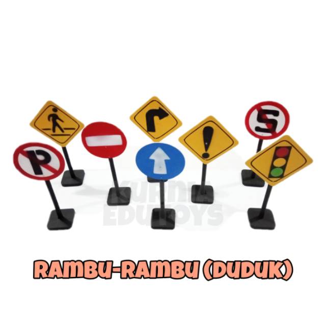 Jual ALAT PERAGA EDUKATIF Rambu-Rambu (Duduk) | Shopee Indonesia