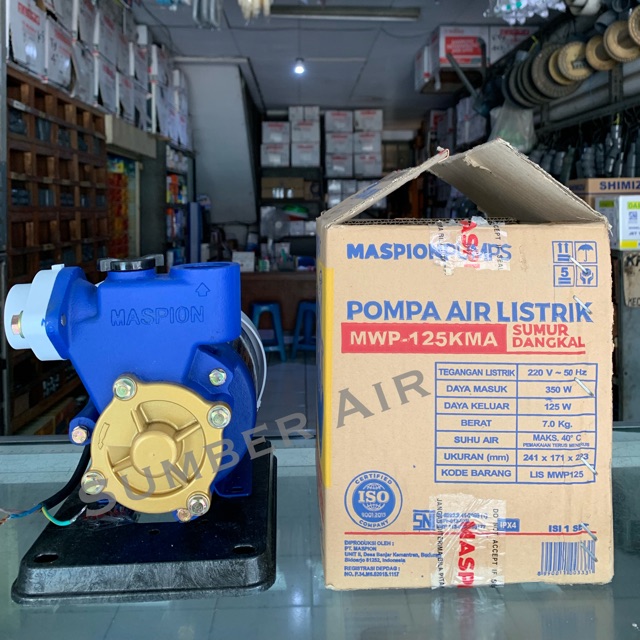 Jual Pompa Air MASPION 125 KMA | Shopee Indonesia