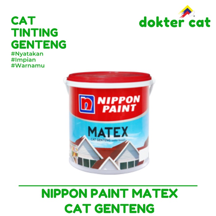 Jual NIPPON PAINT MATEX 15 Lt / CAT NIPPON / CAT TINTING / CAT GENTENG ...